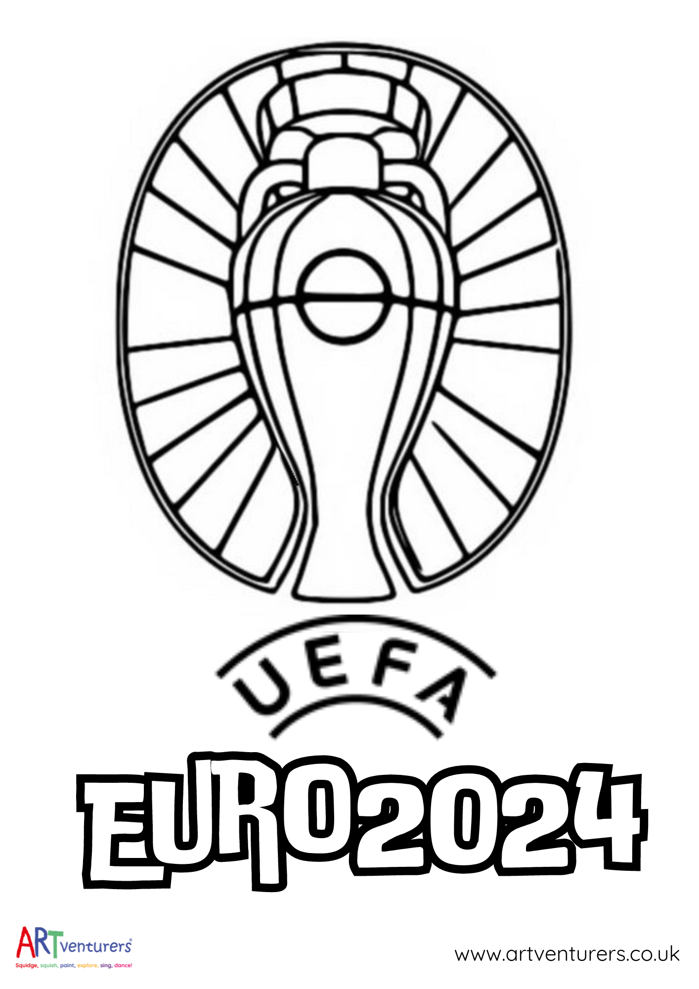 Free Euros 2024 Colouring Pages! – ARTventurers